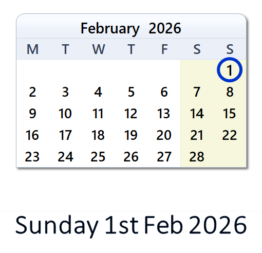 1 February 2026: History, News, Top X Posts & Day Info - UK