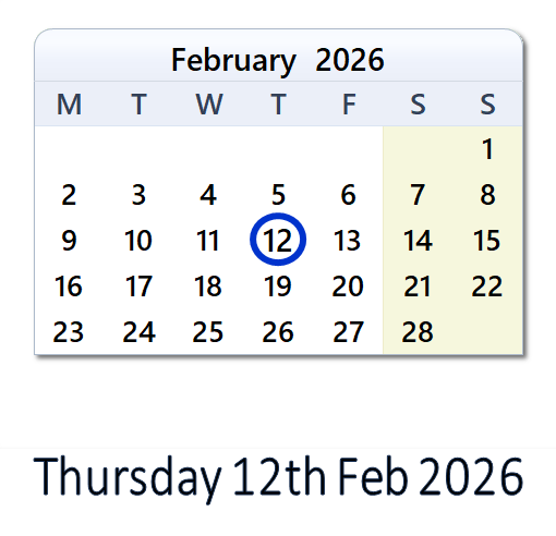 12 February 2026: History, News, Top X Posts & Day Info - UK