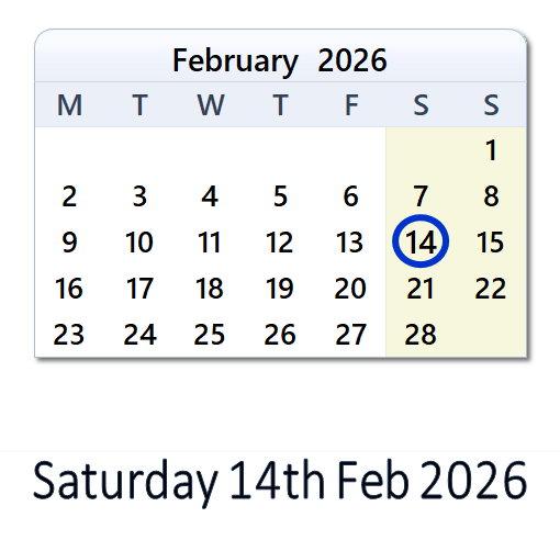 14 February 2026: History, News, Top X Posts & Day Info - UK