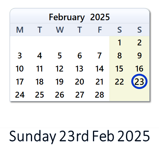 23 February 2025: History, News, Top X Posts & Day Info - IN