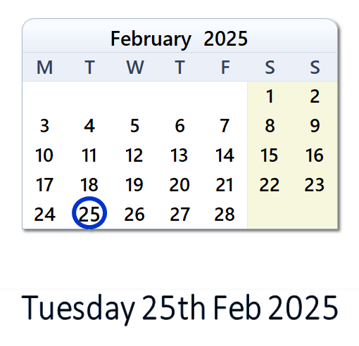 25 February 2025: History, News, Top X Posts & Day Info - IN