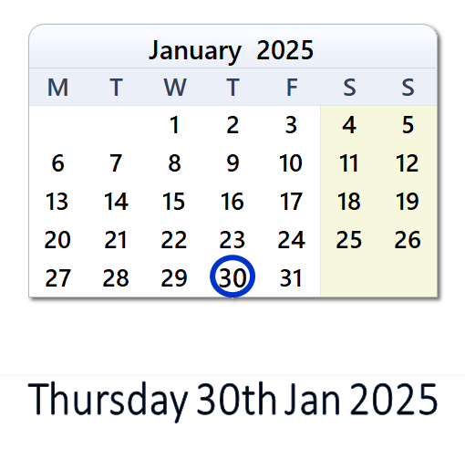 30 January 2025: History, News, Top Tweets, Social Media & Day Info - IN