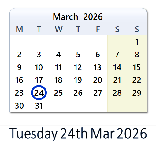 24 March 2026: History, News, Top X Posts & Day Info - EU