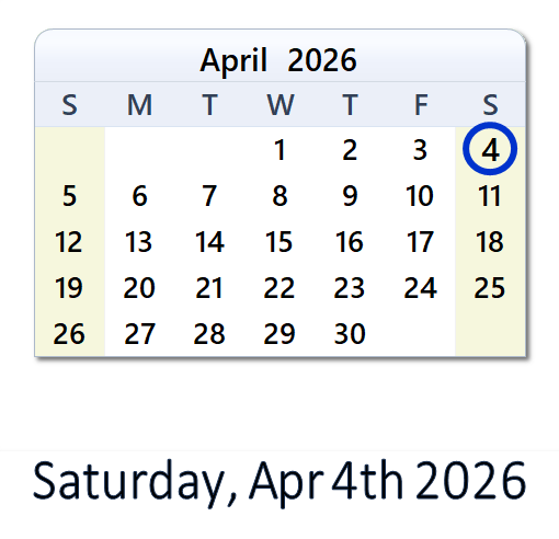 April 4, 2026: History, News, Top X Posts & Day Info