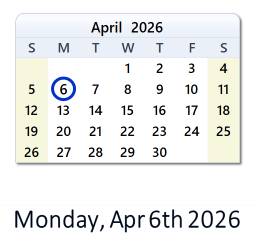April 6, 2026: History, News, Top X Posts & Day Info