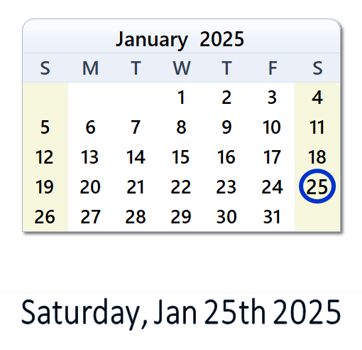 January 25, 2025: History, News, Top X Posts & Day Info