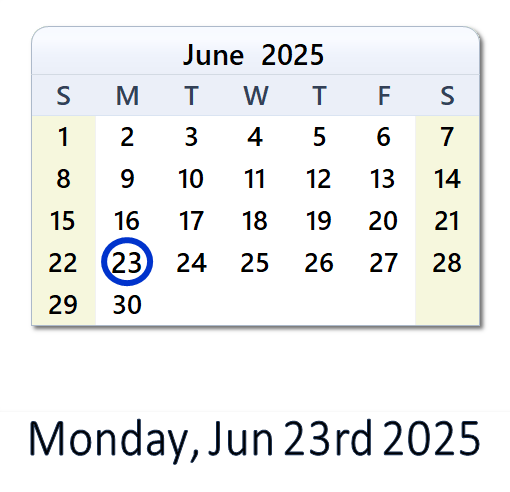 June 23, 2025: History, News, Top X Posts & Day Info