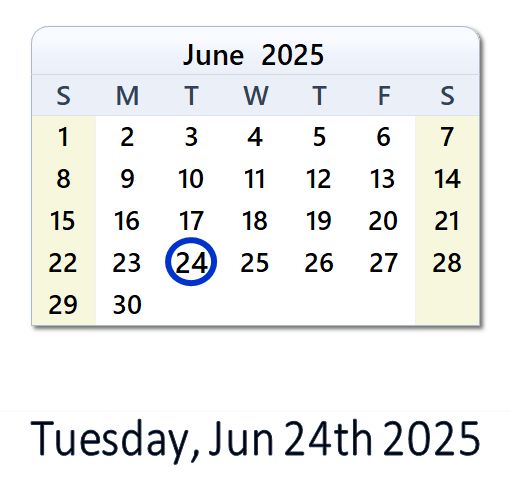 June 24, 2025: History, News, Top X Posts & Day Info