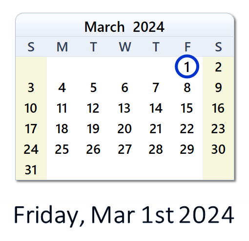 March 1, 2024: History, News, Top X Posts & Day Info