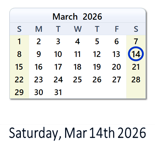 March 14, 2026: History, News, Top X Posts & Day Info