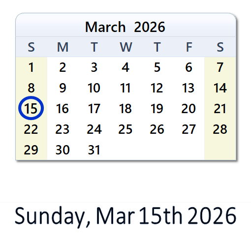 March 15, 2026: History, News, Top X Posts & Day Info