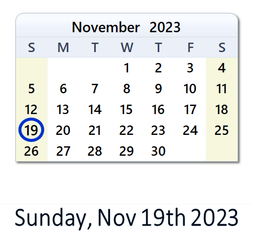November 19, 2023: History, News, Top X Posts & Day Info